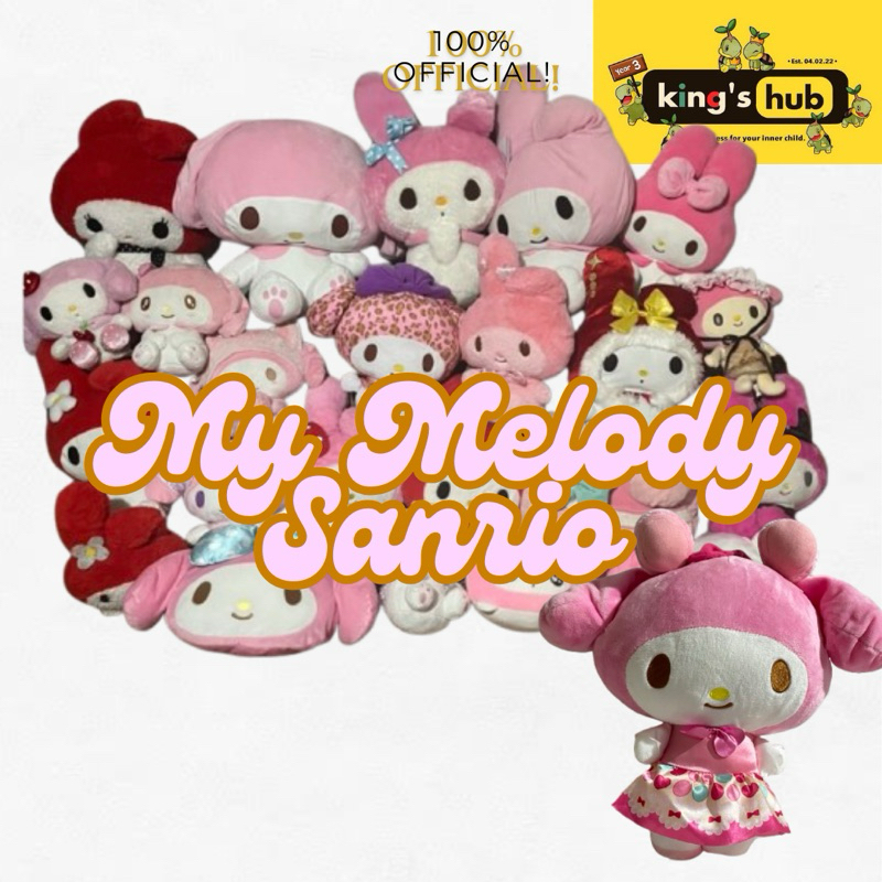 Authentic My Melody Sanrio Official Plush Japan | Shopee Philippines