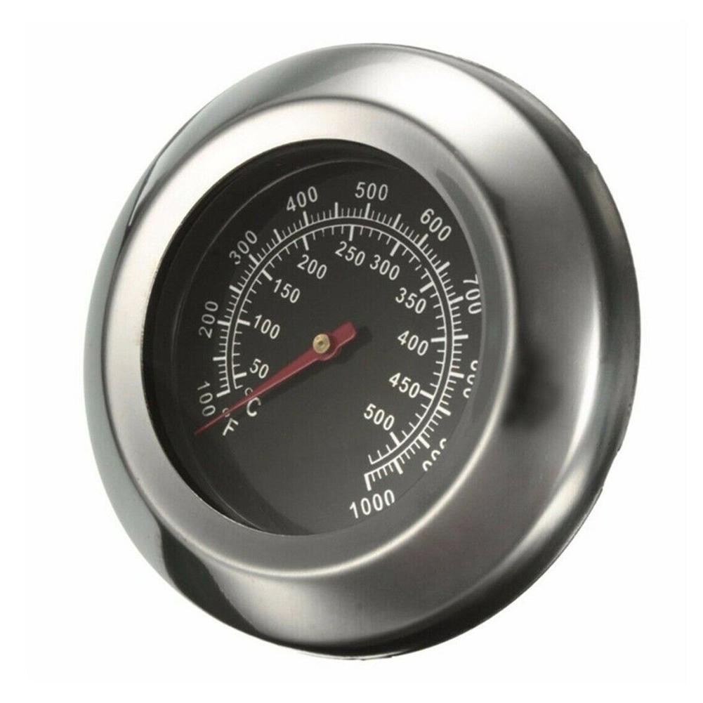 BBQ Grill Temperature Gauge Cooking Oven Thermometer Stainless Steel ...