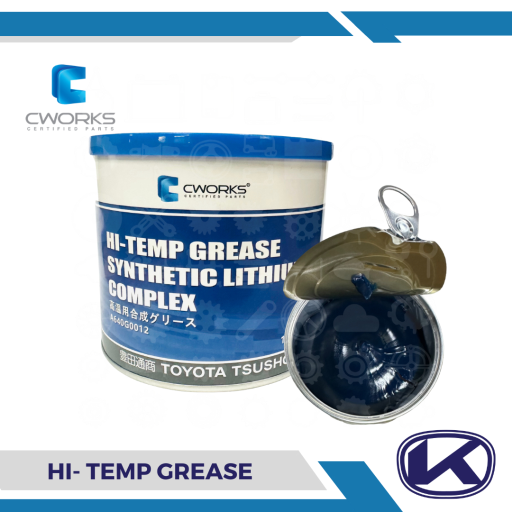 CWORKS Made by Toyota Tsusho Hi-Temp GREASE Synthetic Lithium Complex (460ml) | Shopee Philippines