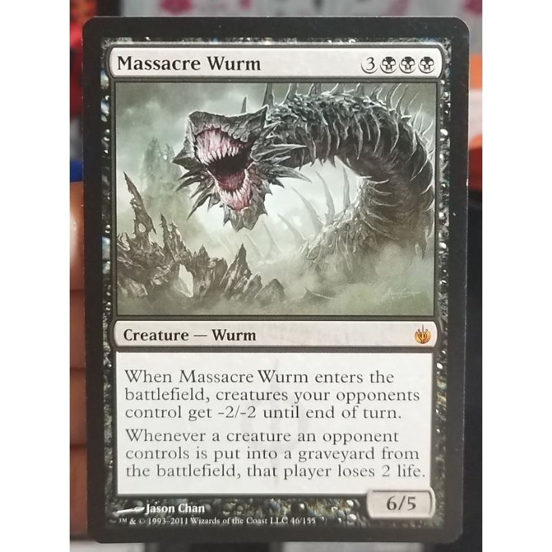Massacre Wurm (Magic the gathering) | Shopee Philippines