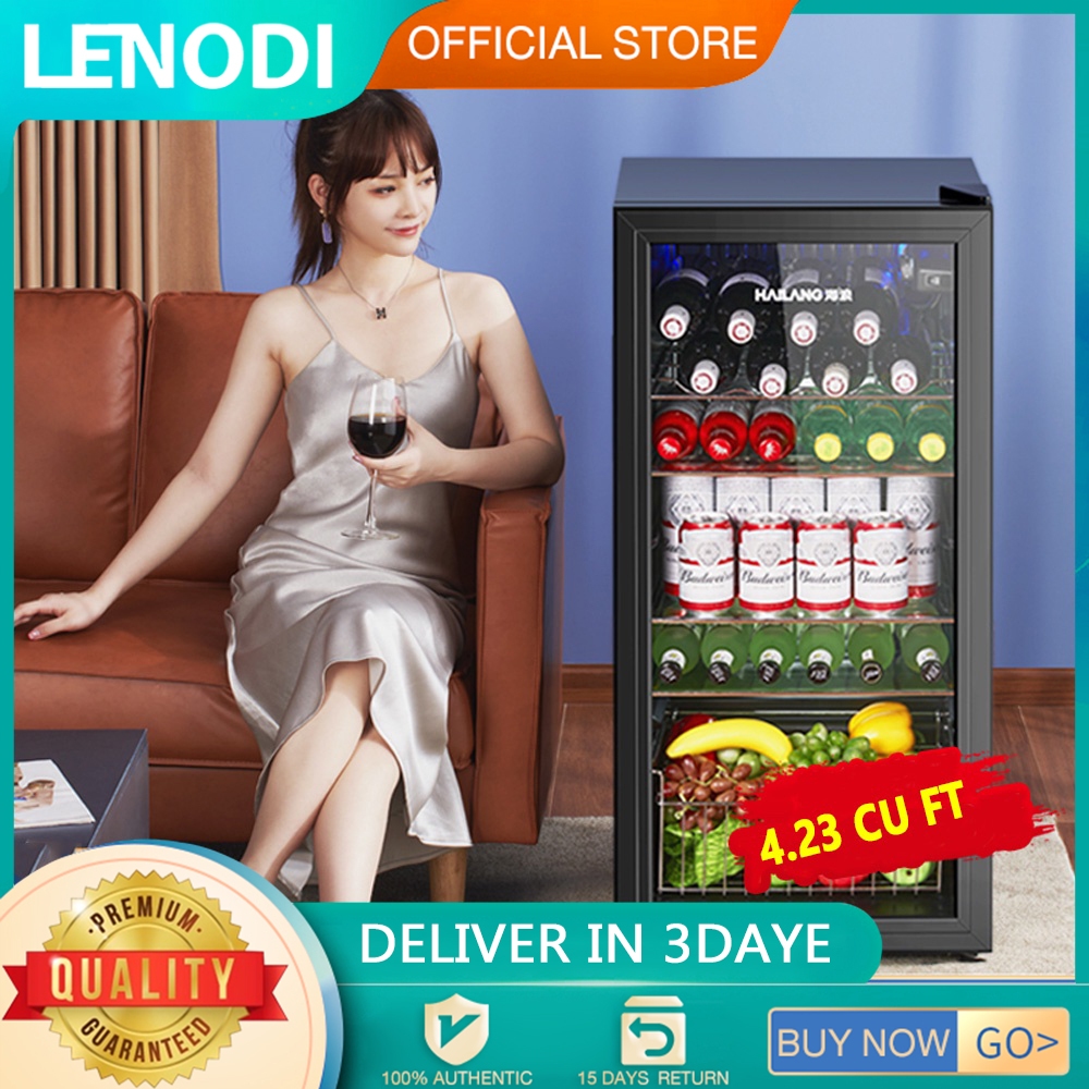 LENODI 4.23 Cu Ft Fresh-Keeping Cabinet Constant Temperature Home ...