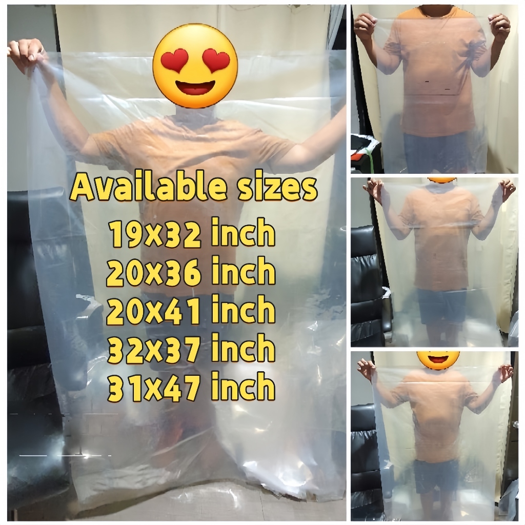 PER PIECE Ukay Big Plastic Bag Empake RTW plastic 20x30, 25x50, 30x50 ...