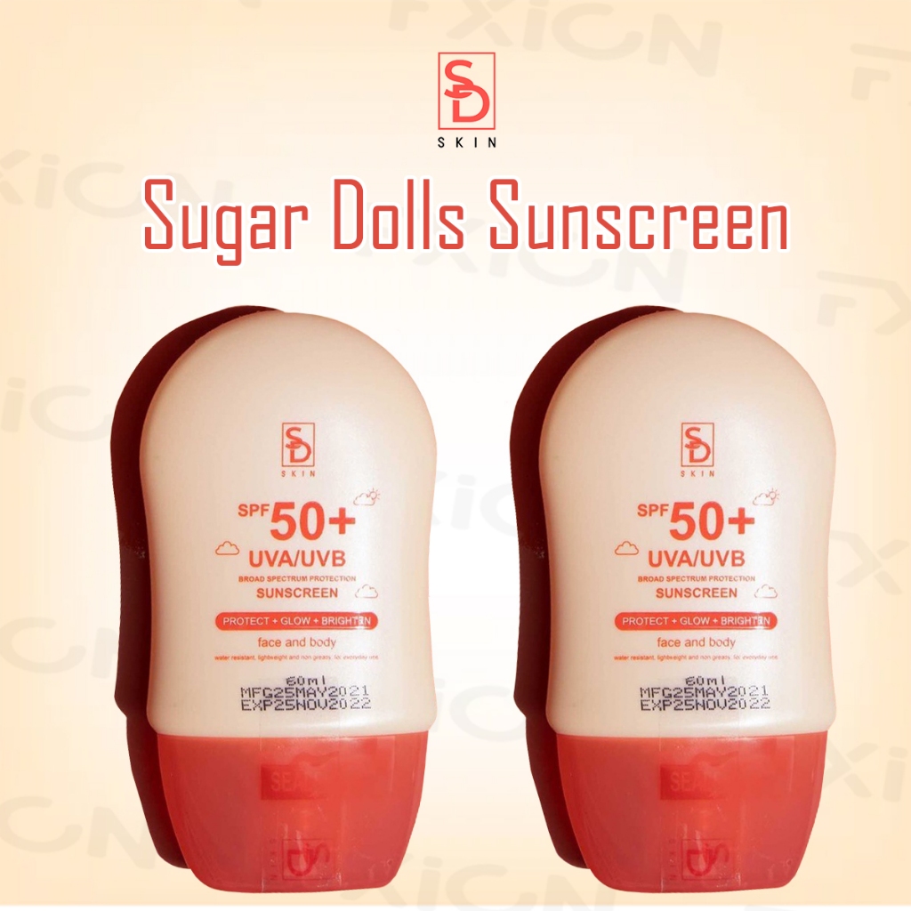 Sugar Dolls 3 in 1 Sunscreen SPF 50+ UVA / UVB 60ML Face and Body ...