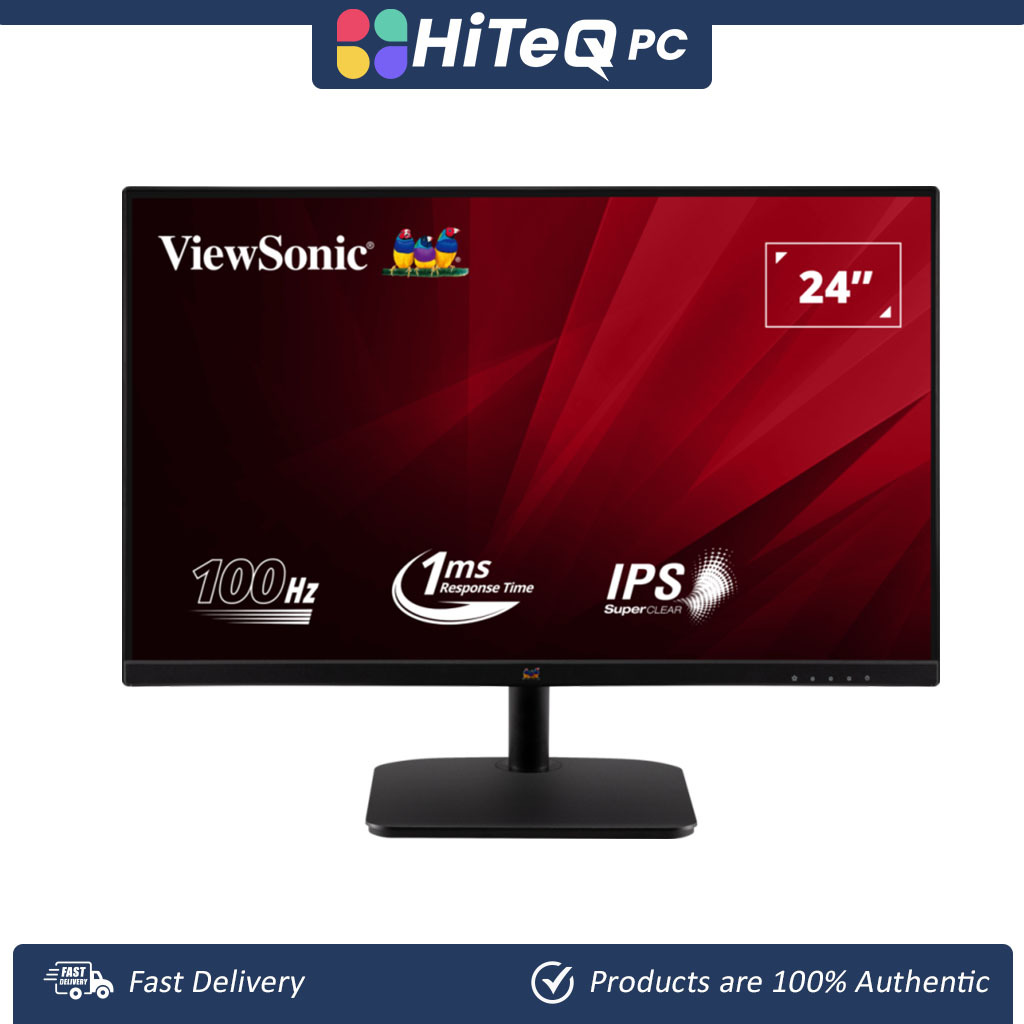 HiteqPC | Viewsonic VA2432-H 24” 1080p 100hz 1ms IPS Monitor with ...
