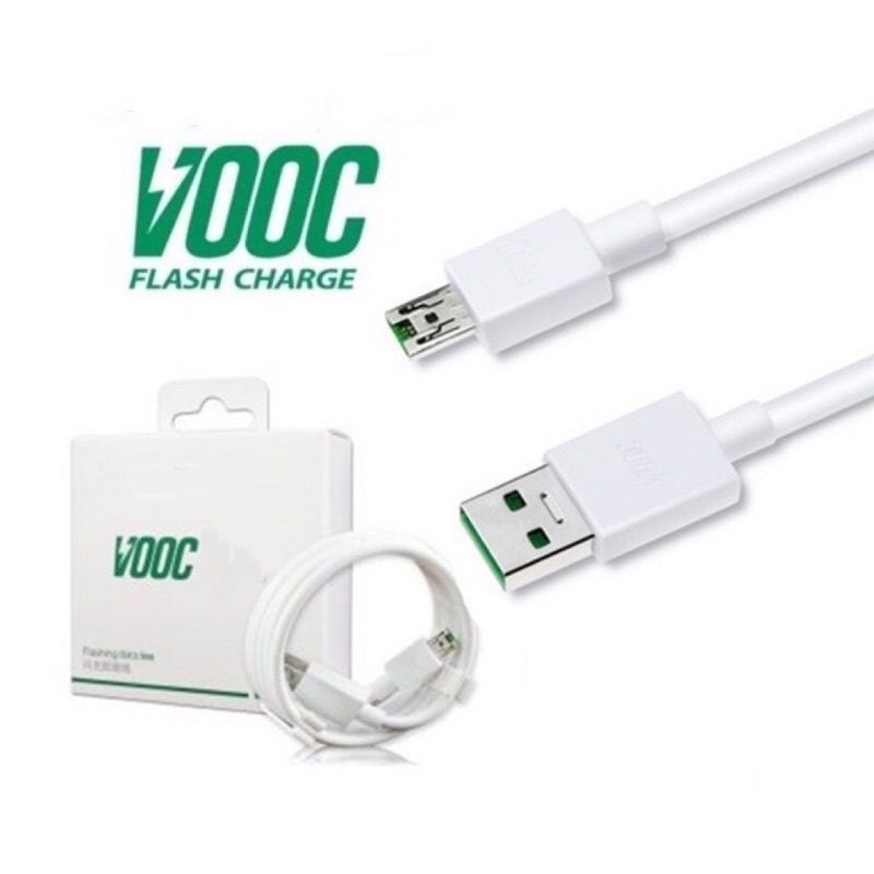 VOOC 5V/4A Fast Charger Cord USB Micro & Type-C Charging Cable | Shopee ...