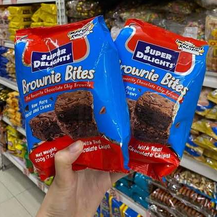 SUPER DELIGHT BROWNIE BITES (200g) SNACKS | Shopee Philippines