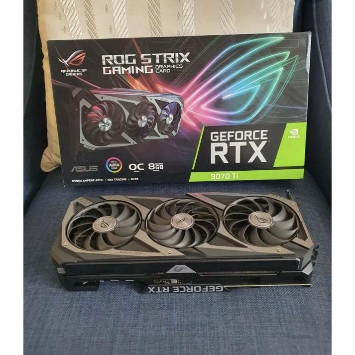 Brand New ASUS ROG Strix GeForce RTX 3070 Ti OC 8GB GDDR6X Graphics ...