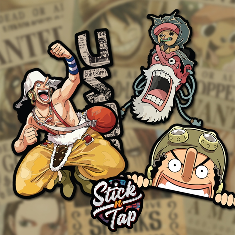 One Piece Usopp Vinyl Sticker | Shopee Philippines