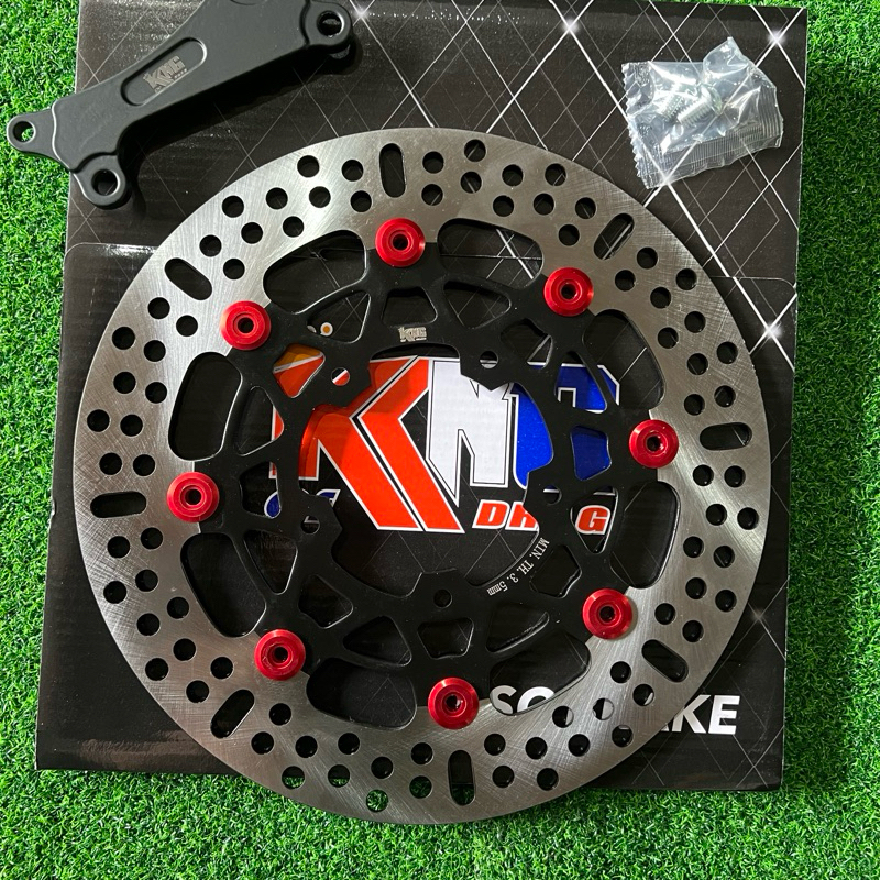 King of drag 260mm disc with bracket for Beat/ Click125 / Click150 ...