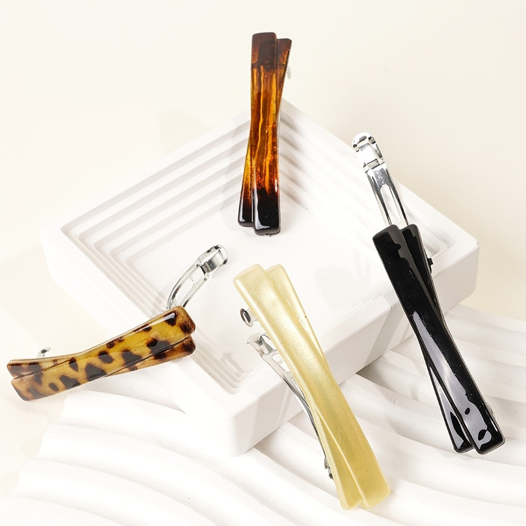 Spring clip Fashion vintage women's hair clip | Shopee Philippines