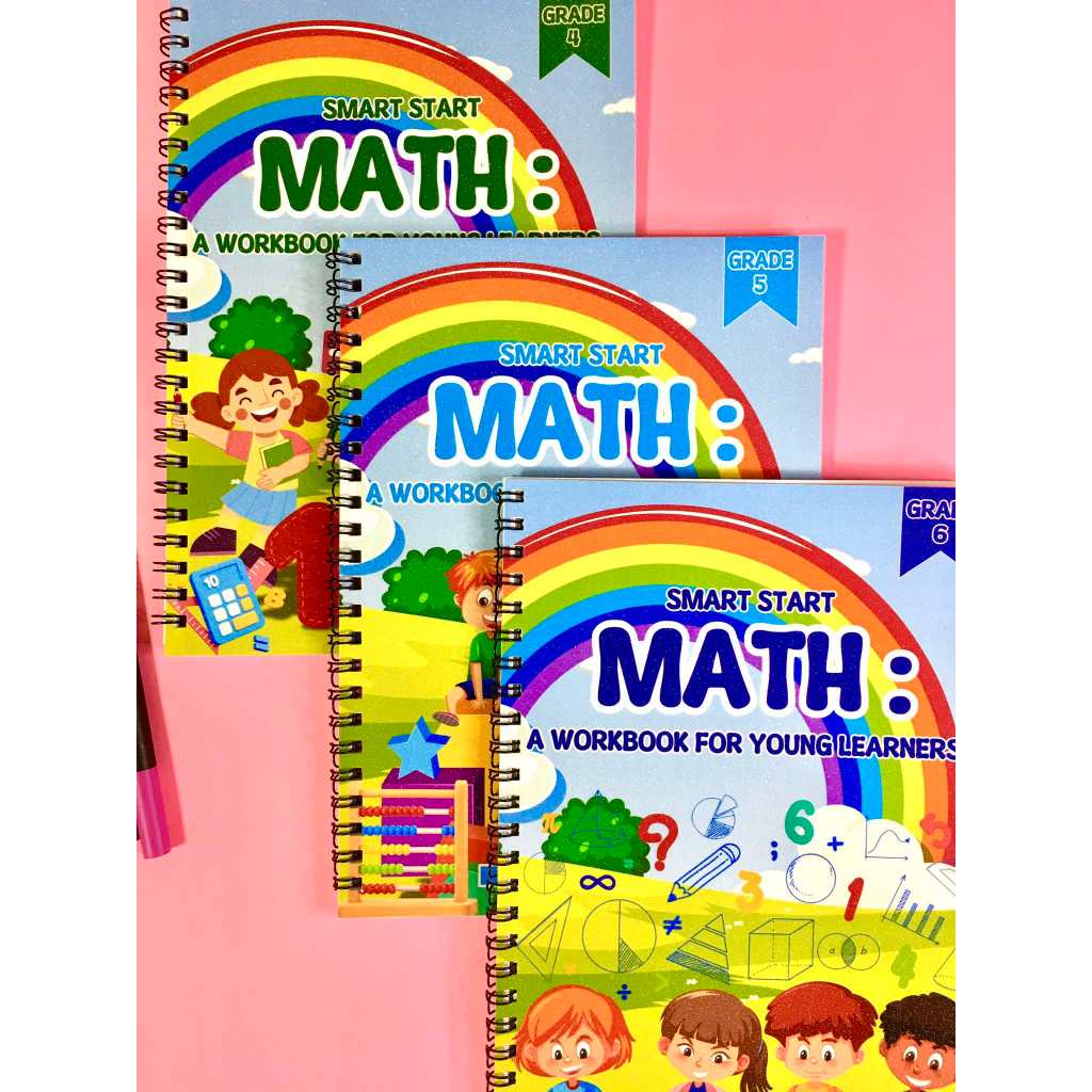 Math Workbook for Grade 1 to Grade 6 | Shopee Philippines