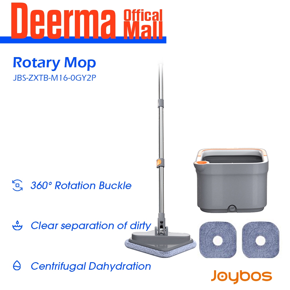 Zolele M16 Self Wash Spin Mop 360 Spinner Flat Mop Clean And Dirty ...