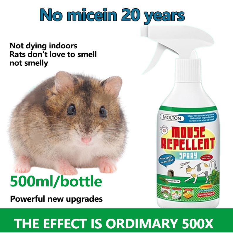 Rat Repellent Spray 500ml Anti Rat Spray 500ml For Use In All Mouse ...