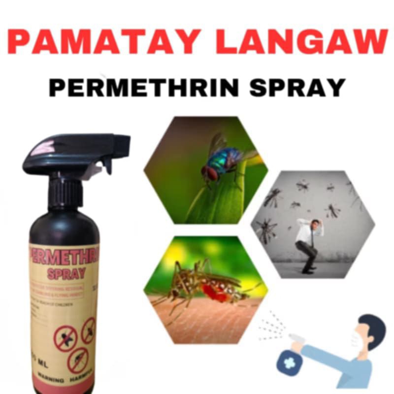 PERMETHRIN SPRAY..1 box 10 (PAMATAY LANGAW 500ML | Shopee Philippines