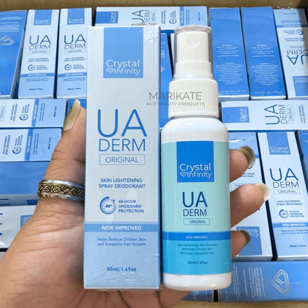 UA DERM Original CRYSTAL INFINITY Spray Deodorant Skin Whitening 48 ...