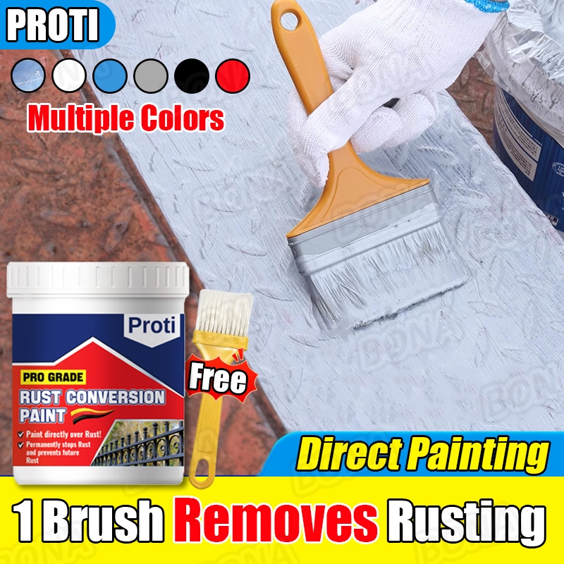 Anti Rust Paint Metal 1000G With Brush Rust Converter Protect Primer ...