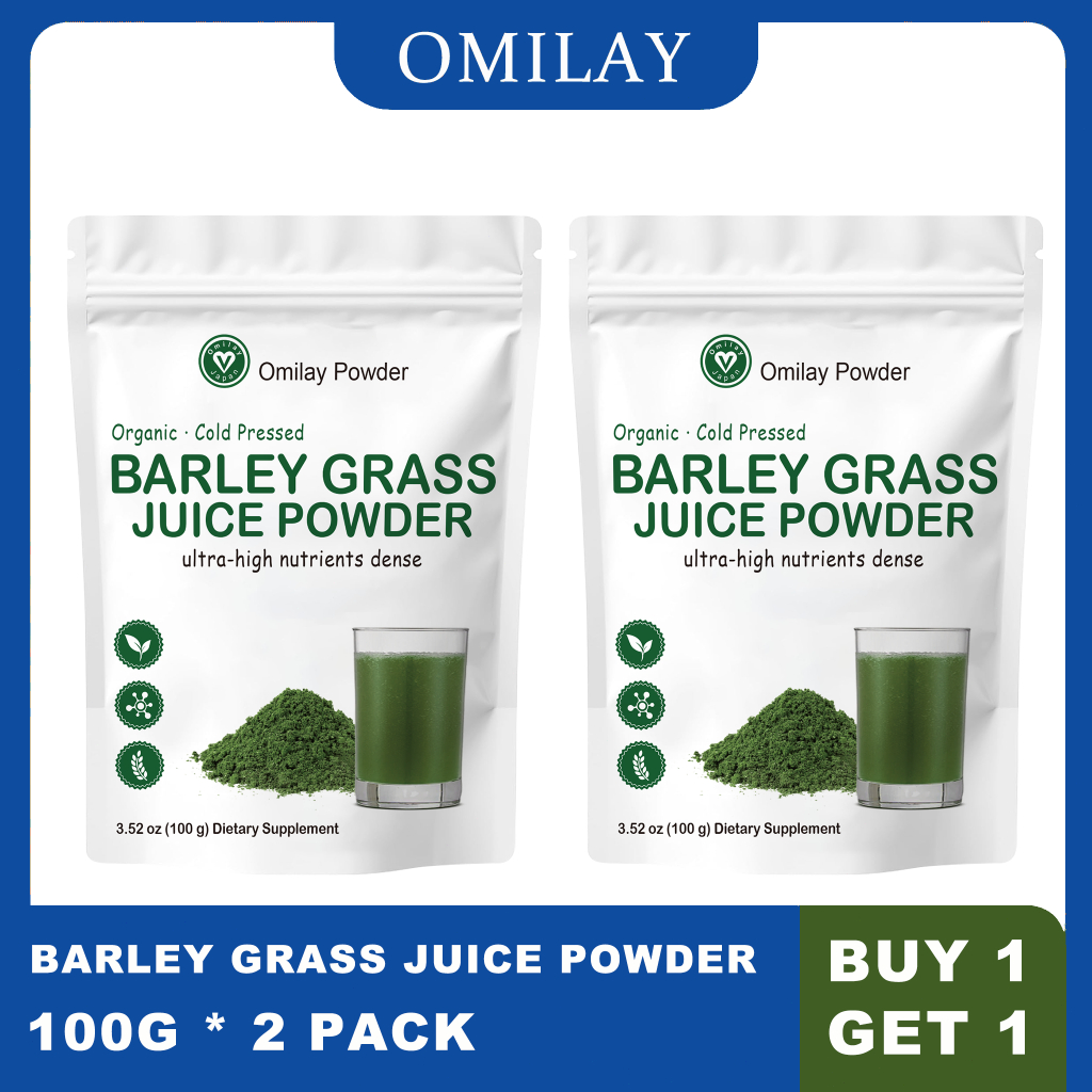 Omilay Barley Grass Juice Powder Original Barley Grass Powder Original ...