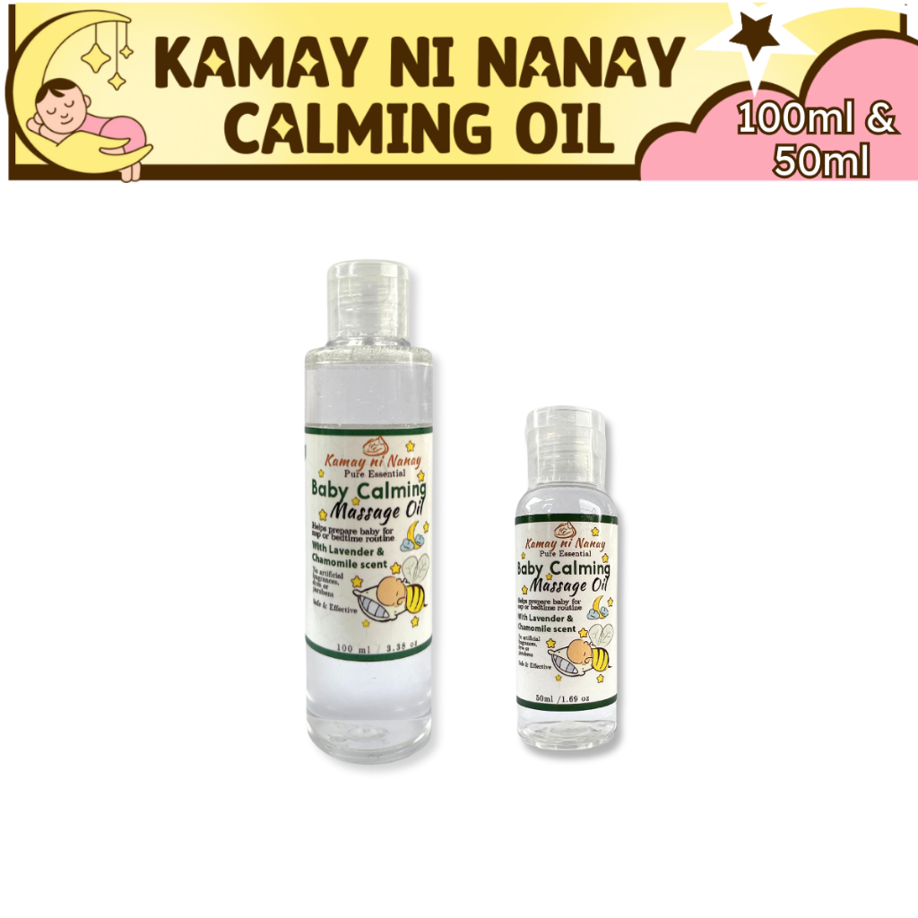 Kamay Ni Nanay Baby Oil Gentle Care for Babies with care | 100ml | 50ml ...