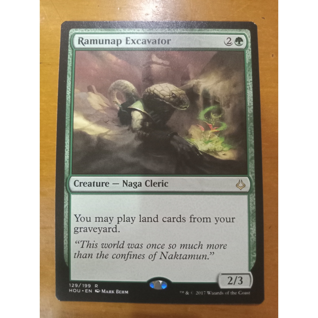 MTG Ramunap Excavator Rare Hour of Devastation HOU Magic: the Gathering ...