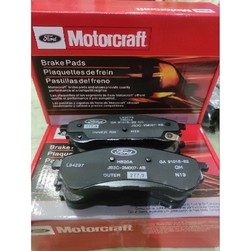 Ford Brakepad for Ranger Raptor Rear 1 set 2019-2023 | Shopee Philippines