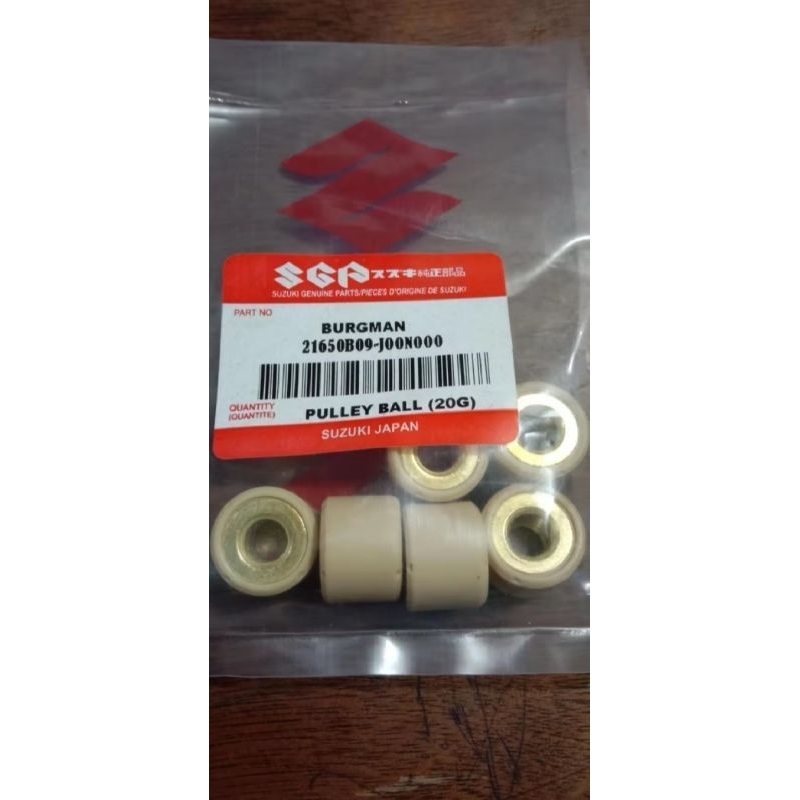 SUZUKI PULLEY BALL FOR BURGMAN 20G | Shopee Philippines