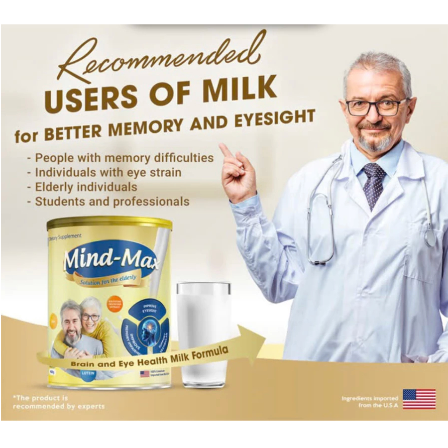 Harvinx Mind Max Milk for Eye and Brain Health | Shopee Philippines