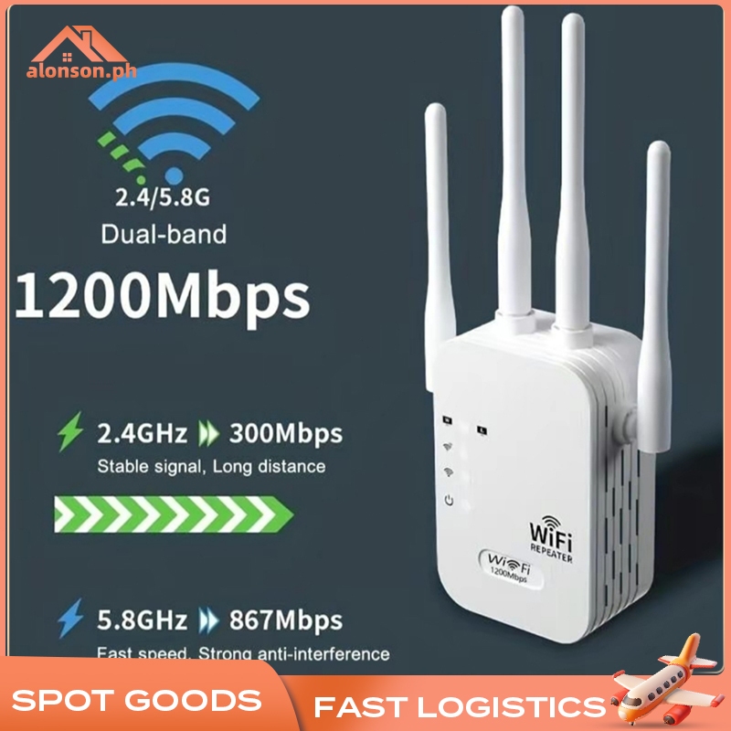 100% Wifi Repeater 300Mbps Fast Speed WiFi Range Extender 2.4G High ...