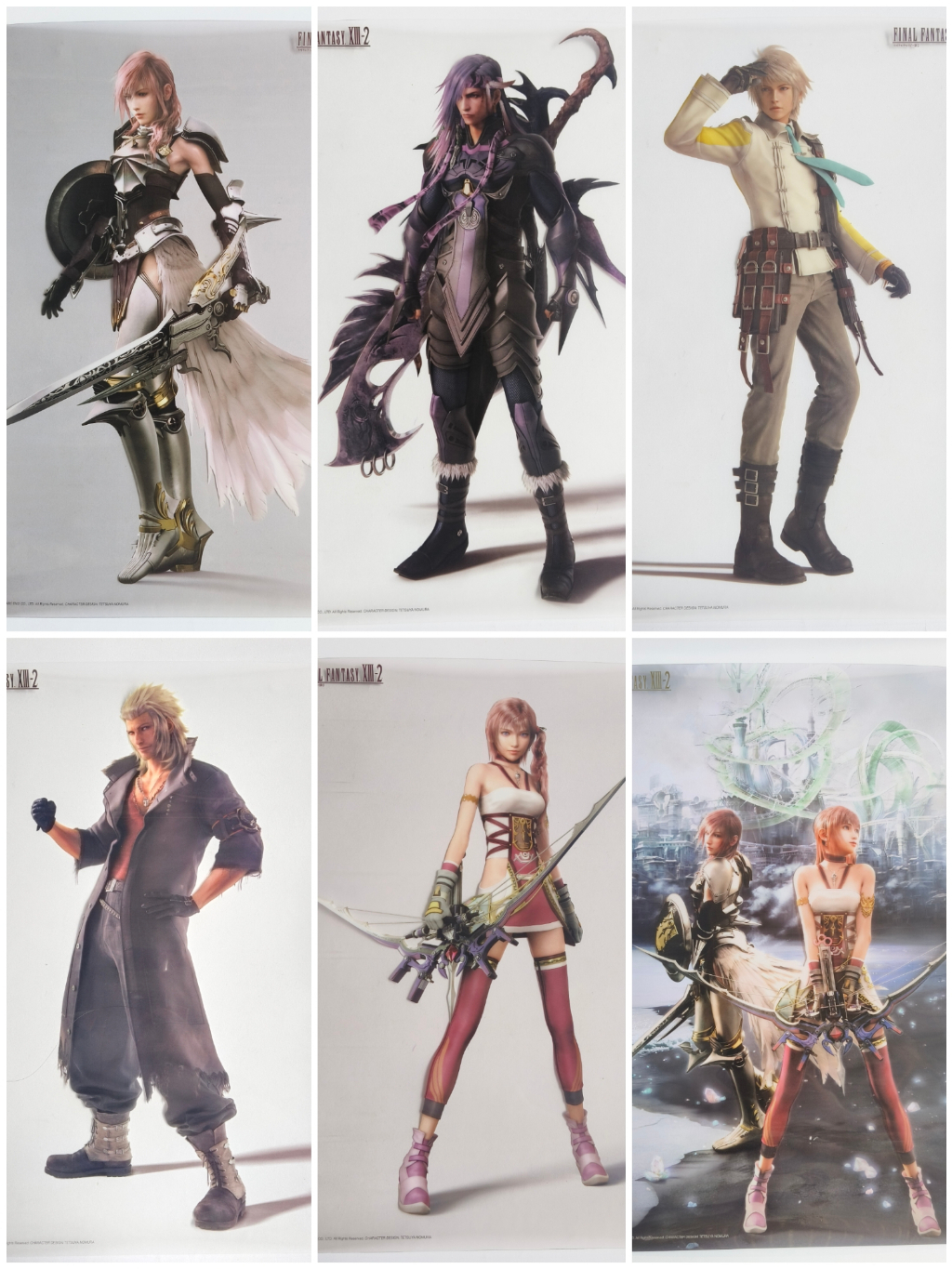 Final Fantasy XIII-2 Clear Poster Mini Square Enix SQEX | Shopee ...