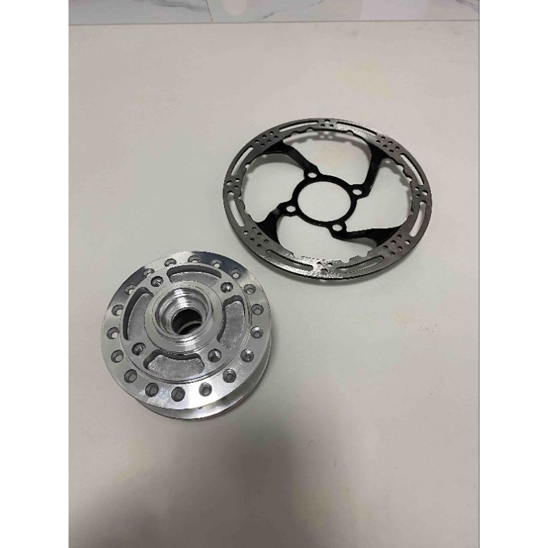 Xrm wave chrome front hub with super ligten disc | Shopee Philippines