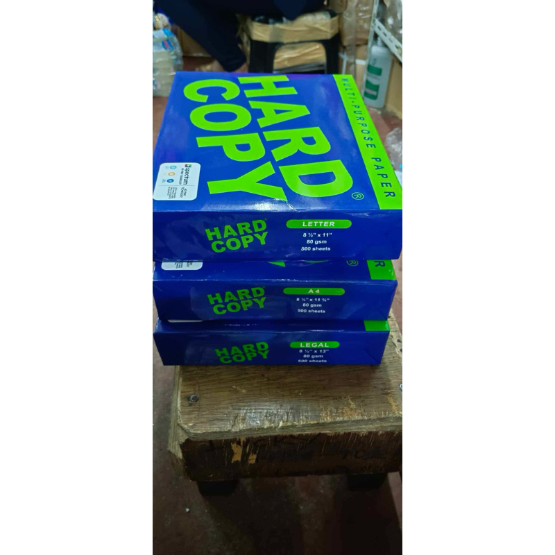 HARDCOPY 80gsm sold per ream | Shopee Philippines