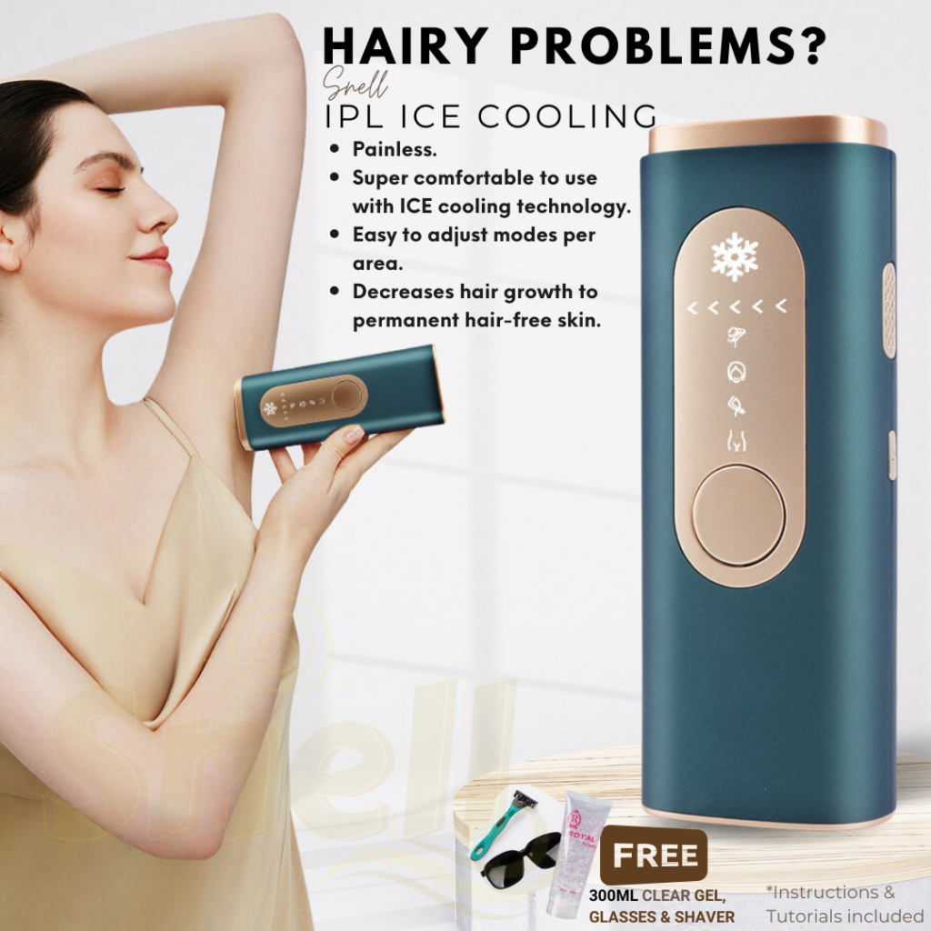 Premium IPL Ice Cool Sapphire IPL Laser Hair Removal with Cooling and ...