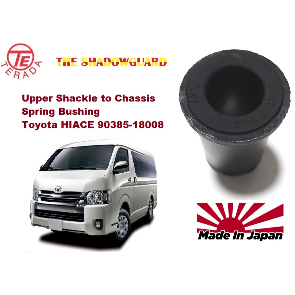Upper Shackle to Chassis Spring Bushing for Toyota HIACE Terada Made in ...
