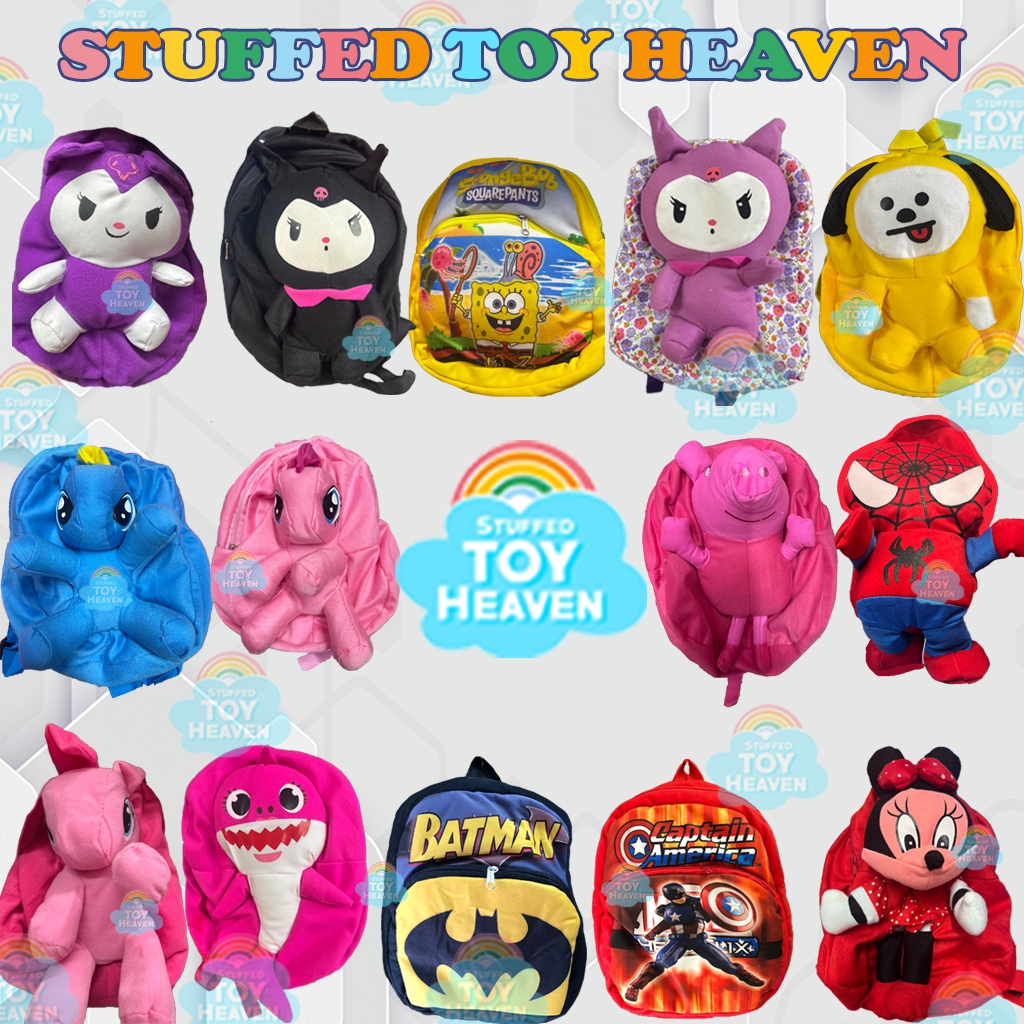 Character Backpack Bags for Toddlers | Shopee Philippines