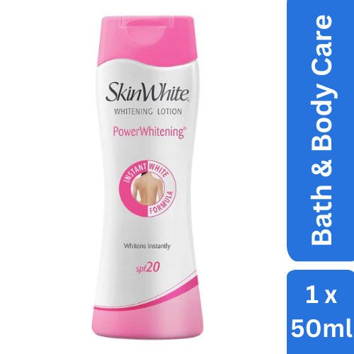 SkinWhite PowerWhitening Instant White Lotion SPF 20 50ml | Shopee ...