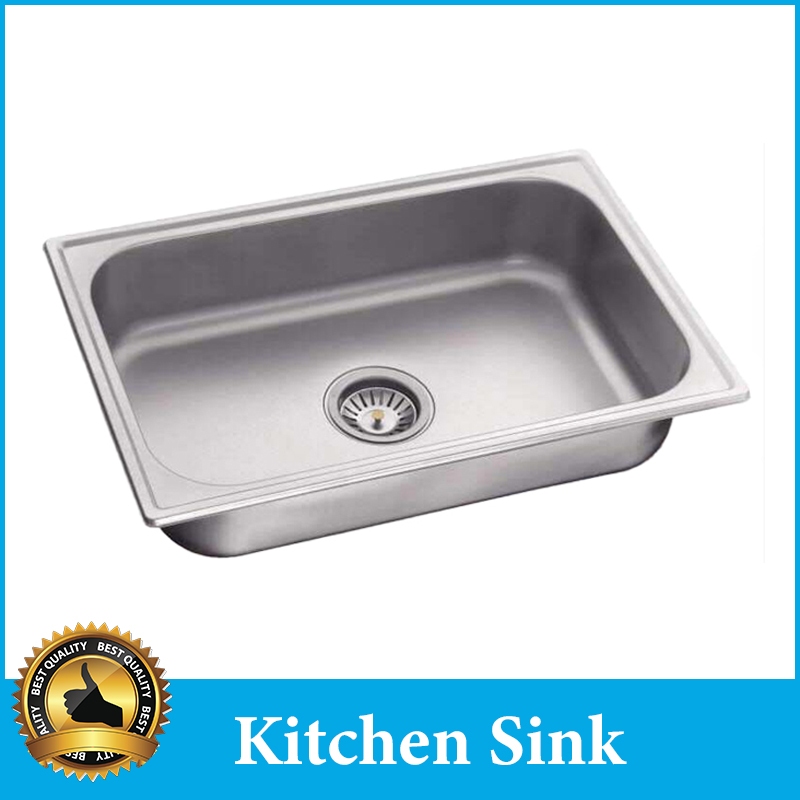 Dragonfly Kitchen Sink Stainless Steel Lababo Heavy Duty With PVC ...