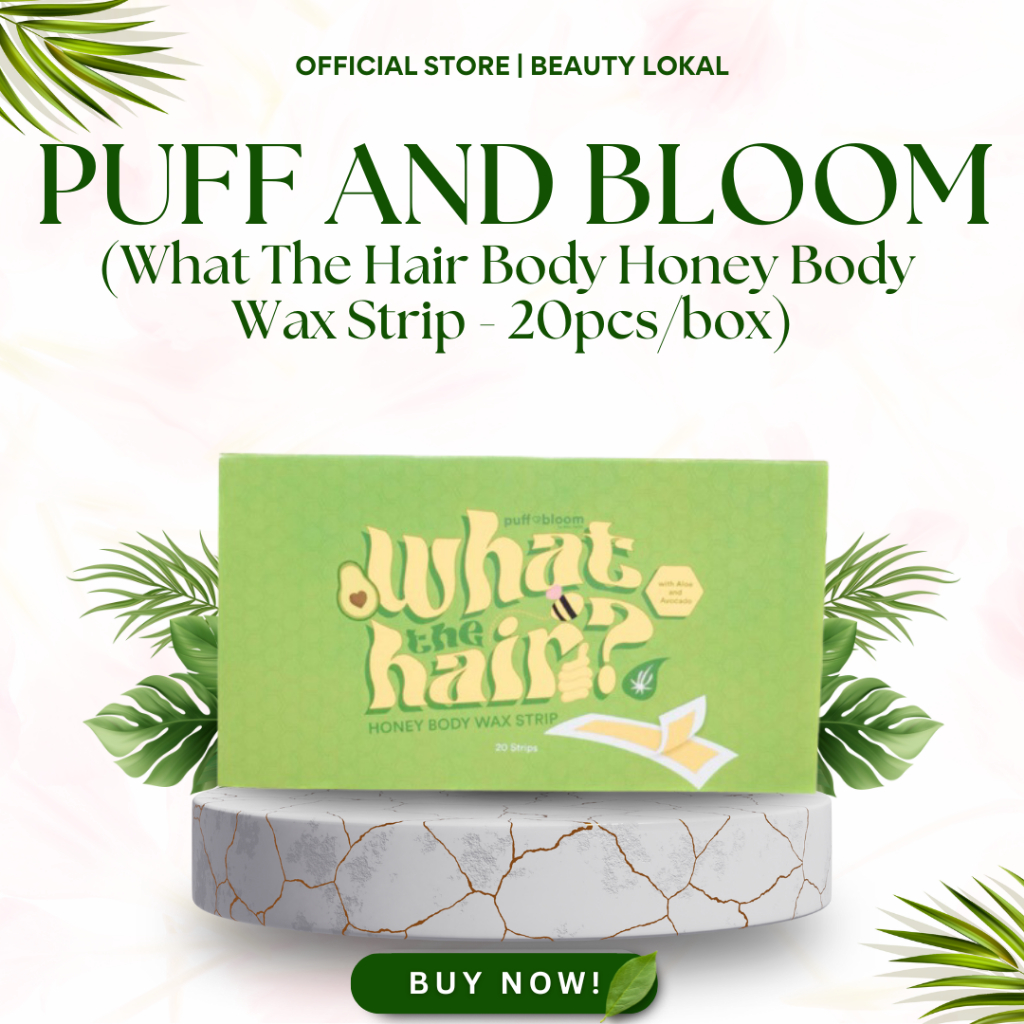 PUFF AND BLOOM What The Hair Body Honey Wax Strip (20pcs/box) | Shopee ...