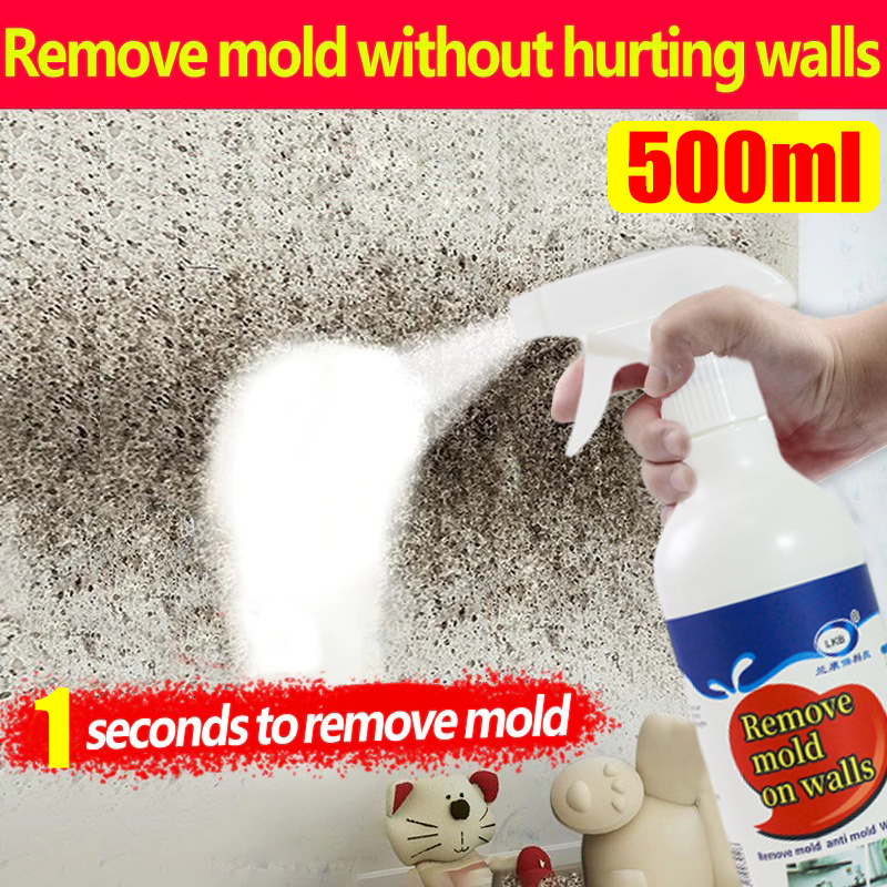 Mildew Remover Spray mold remover Removal of mildew mold moldy walls ...