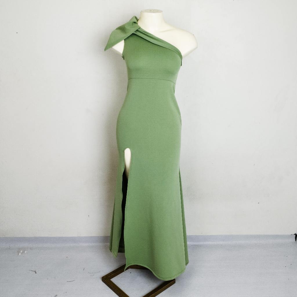 KRISELLE ONE-SIDED STYLE W/SLIIT NEOPRENE SPANDEX | Shopee Philippines