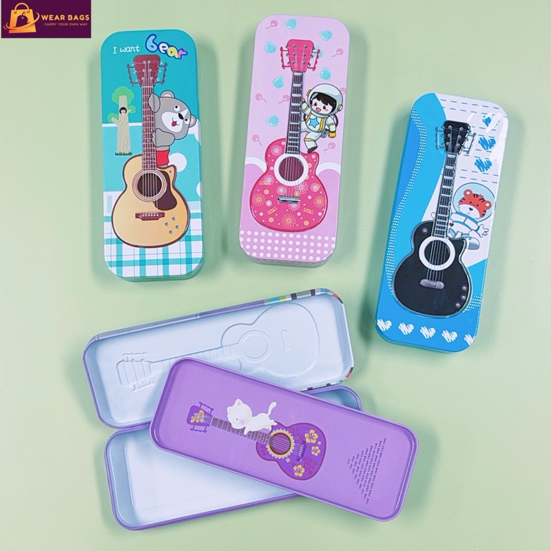 Double-layer Metal Pencil Box School Pencil Case W/ Multiplication ...