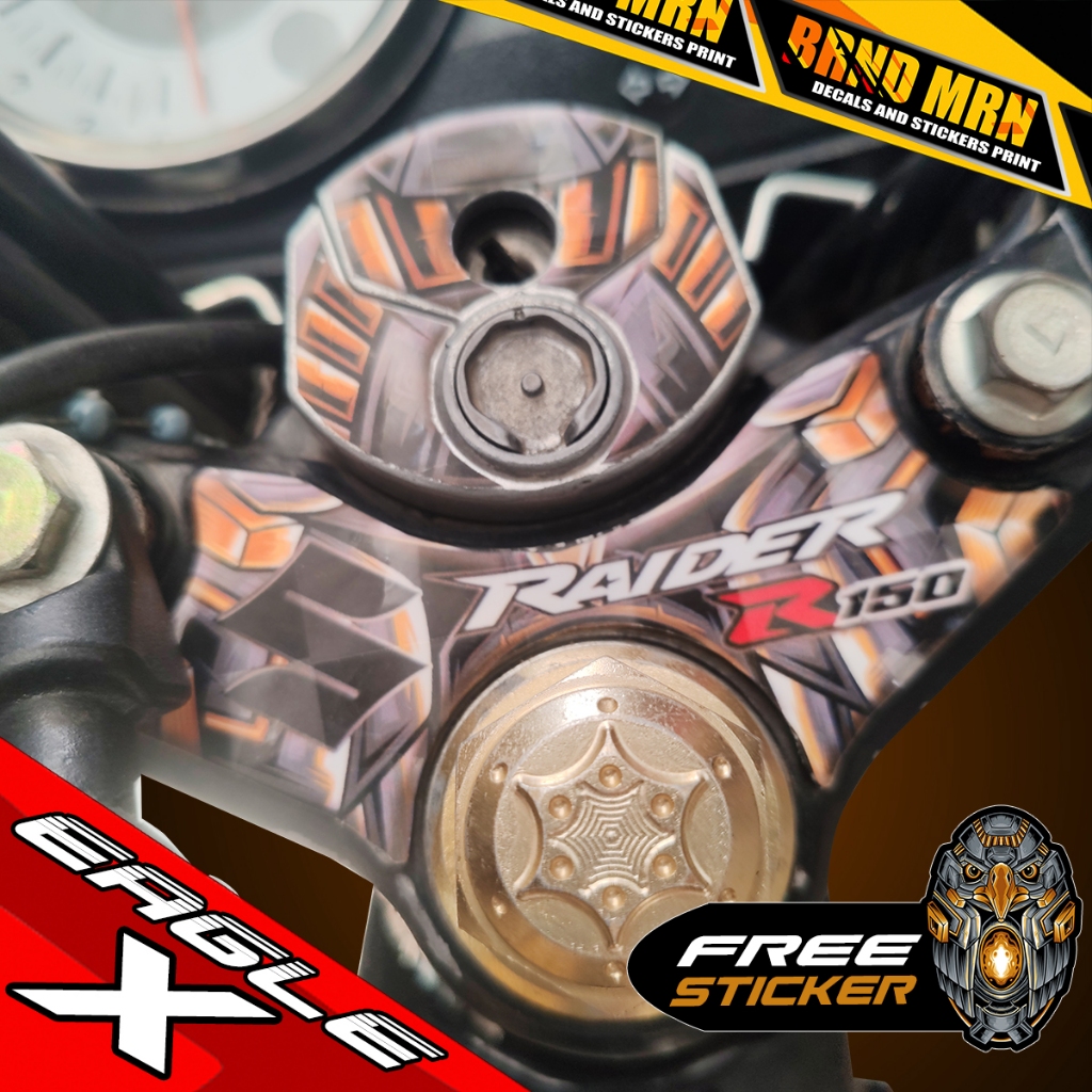 SUZUKI R150 CARB KEY AND TPOST COVER SET 3D STICKER PROTECTOR THIN ...