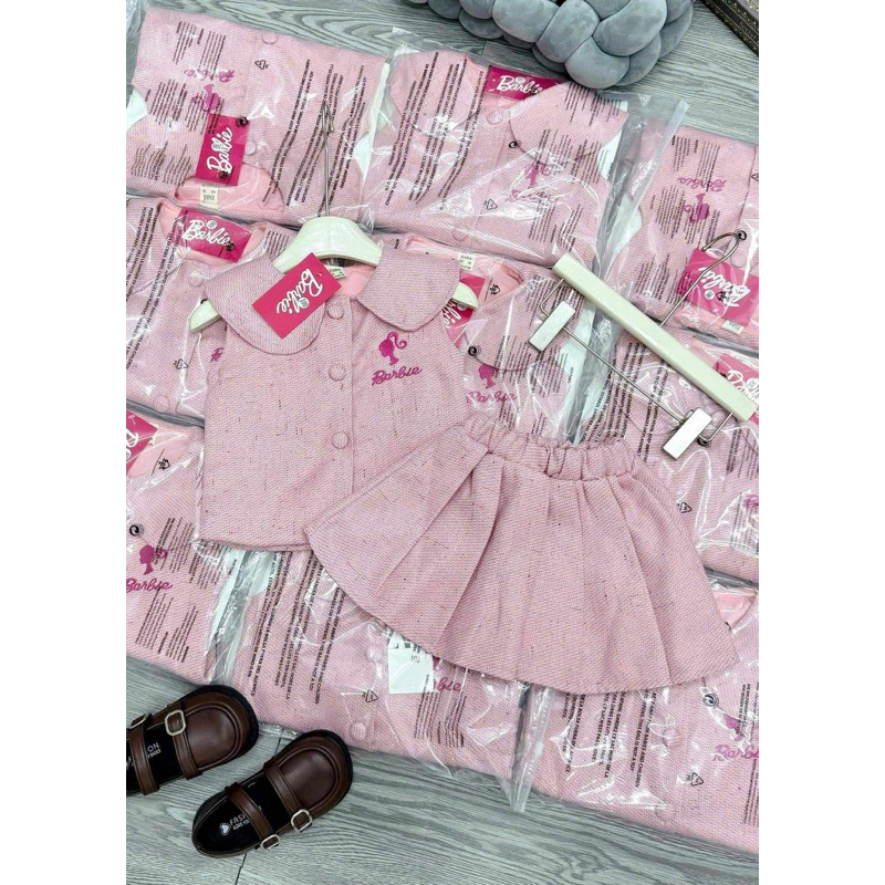 Barbie Tweed Set Version 3 | Shopee Philippines