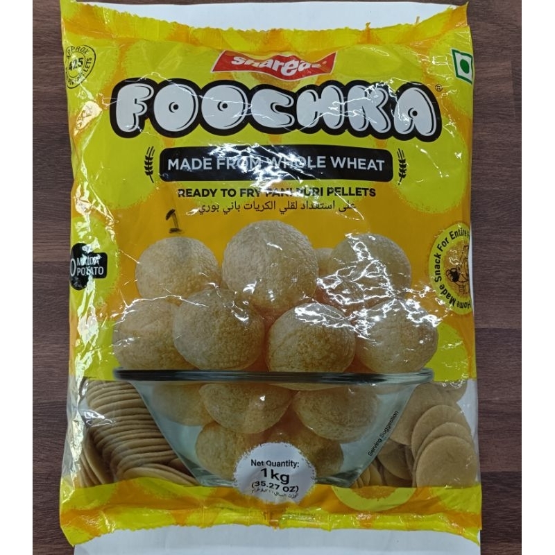 shareat foochka Pani puri 1kg crispy Indian snacks | Shopee Philippines