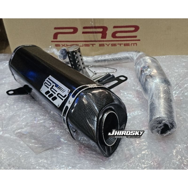 Legit PR2 AK Carbon Tip Full Exhaust for Xmax All Models | Shopee ...
