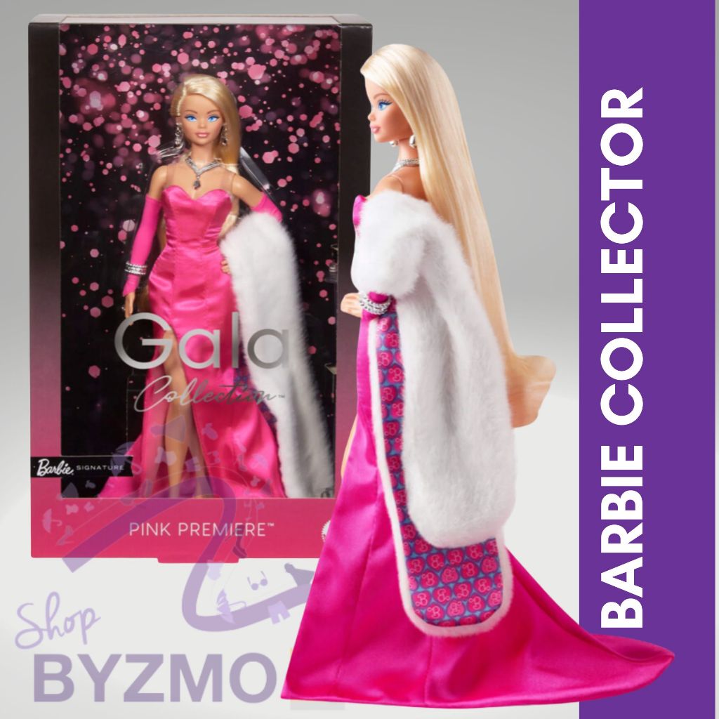 Mattel Barbie Gala Collection Pink Premiere Doll Brand New | Shopee ...