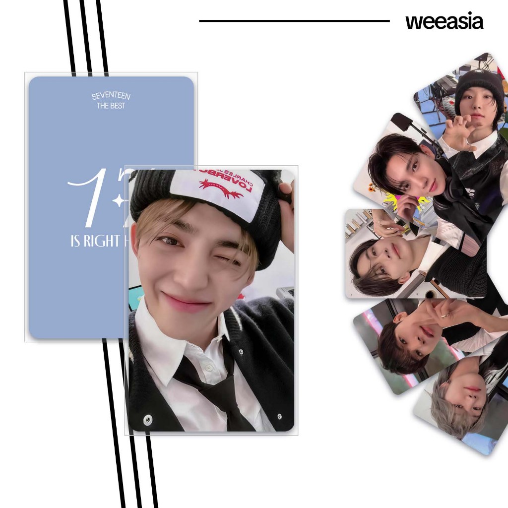 SEVENTEEN 17 IS RIGHT HERE WEVERSE LUCKY DRAW LOMO CARDS PHOTOCARDS with FREEBIES | WEEASIA ver ...
