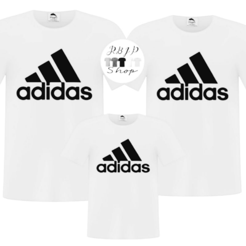 NEW ADIDAS FAMILY SETS 3 in 1 UNISEX ROUNDNECK | Shopee Philippines