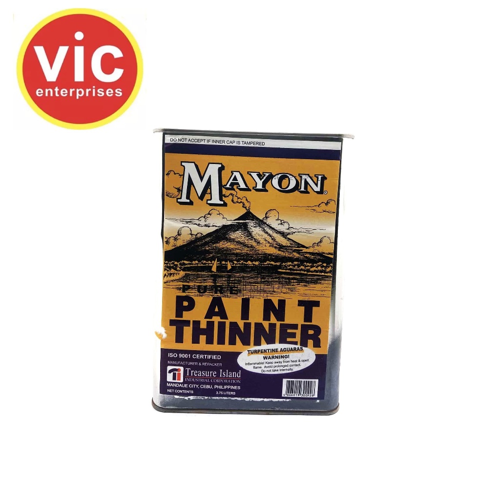 Mayon Paint Thinner Gallon, Vic Enterprises | Shopee Philippines