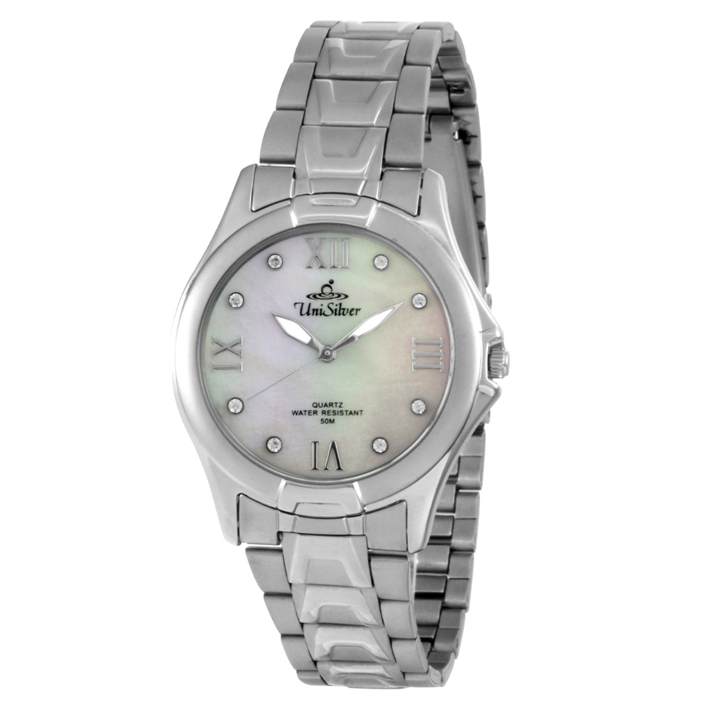 UniSilver TIME Women's Silver Analog Stainless steel watch KW544-1101 ...
