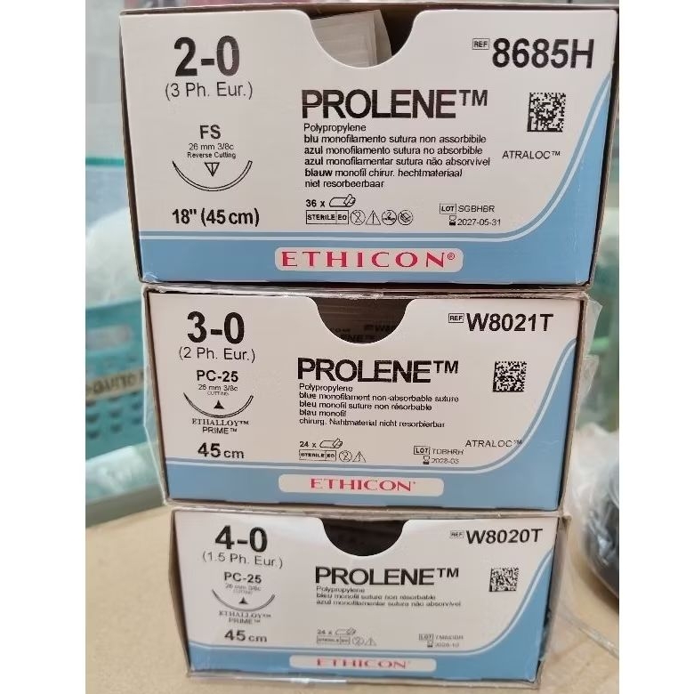 Prolene 2-0, 3-0, 4-0 cutting (12pcs 1dzen) | Shopee Philippines