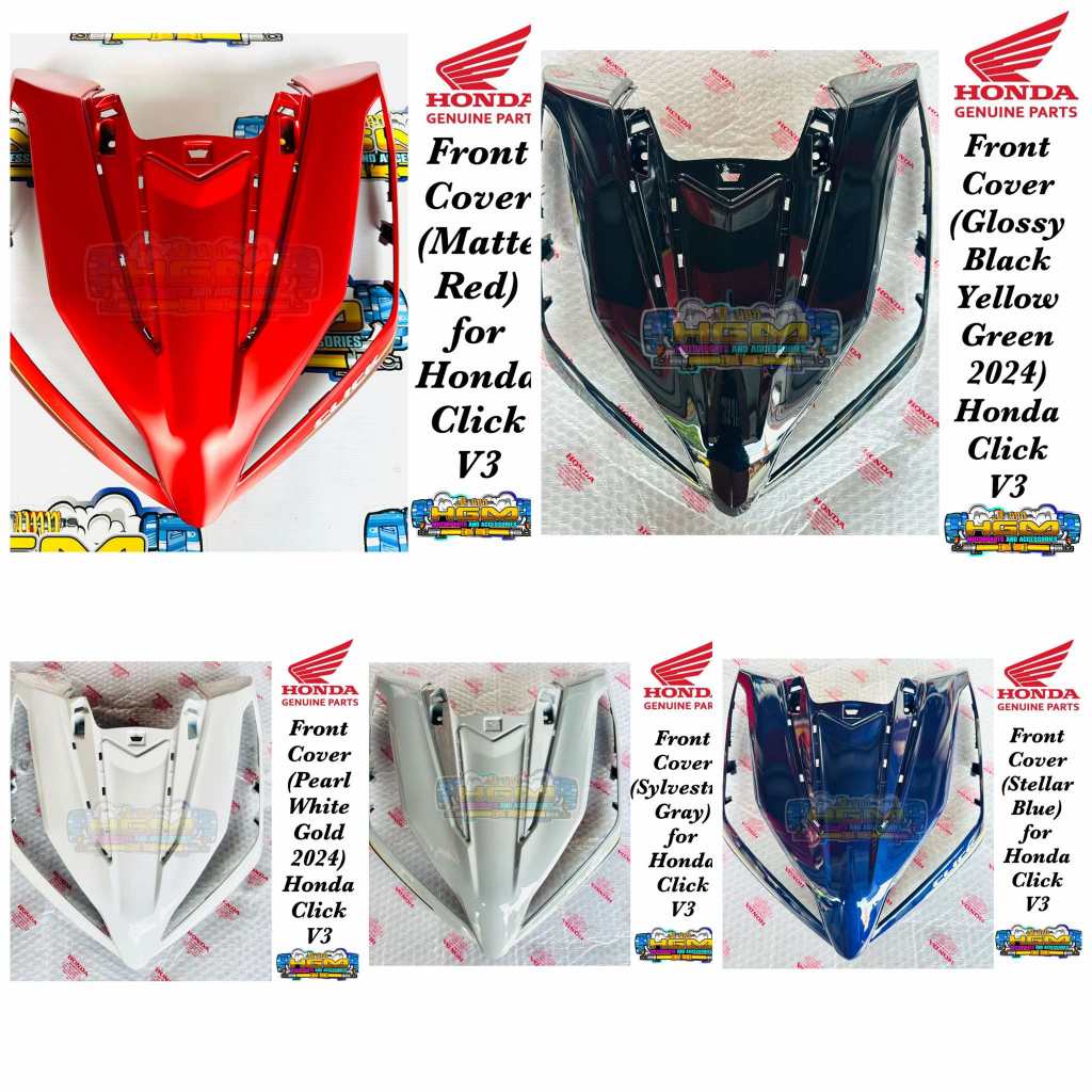 FRONT COVER FOR HONDA CLICK 125 V3 | 2024 EDITIONS | HONDA GENUINE ...